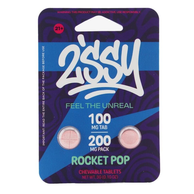 Buy 2SSY Feel The Unreal 5MAPB Chewable Tablets Rocket Pop 100mg ...